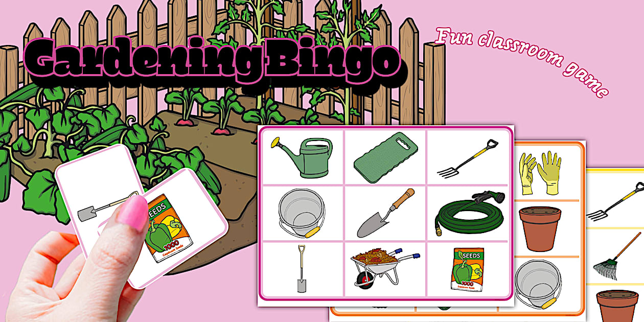 Foundation Phase Life Skills - Gardening - Bingo (CAPS Aligned)