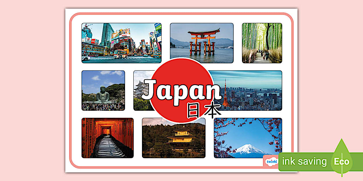 Japan Photo Display Poster (teacher made) - Twinkl