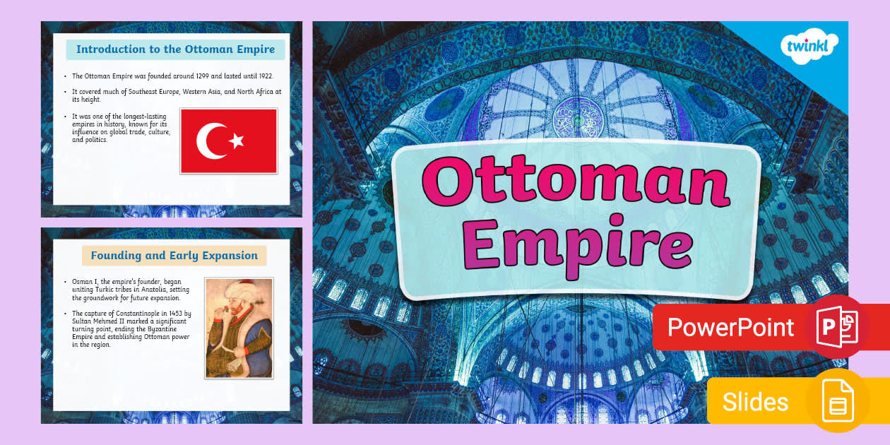 Ottoman Empire PowerPoint & Google Slides for 6th-8th Grade