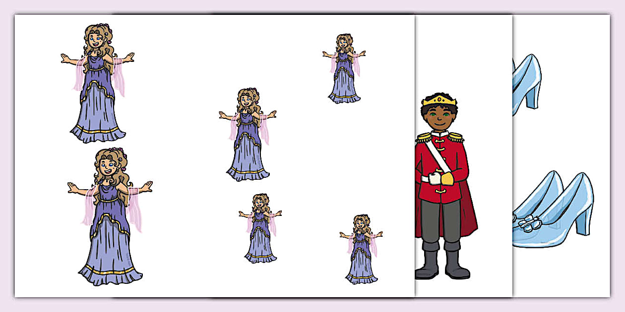 Cinderella Character Size Ordering