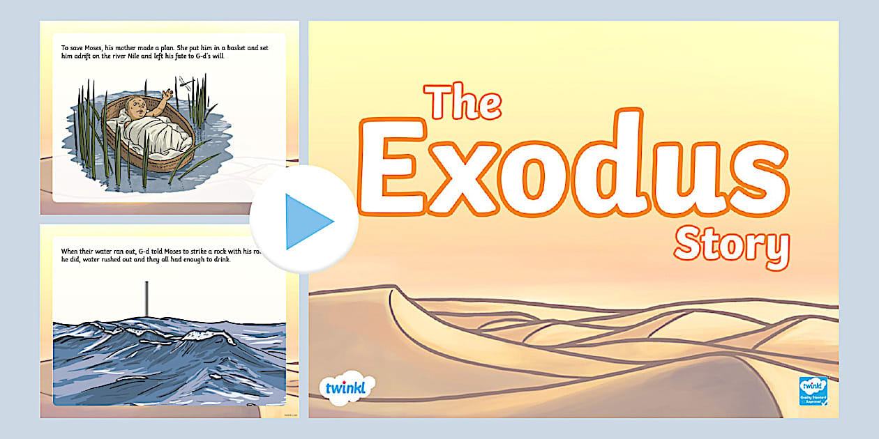 The Exodus Story PowerPoint - Twinkl