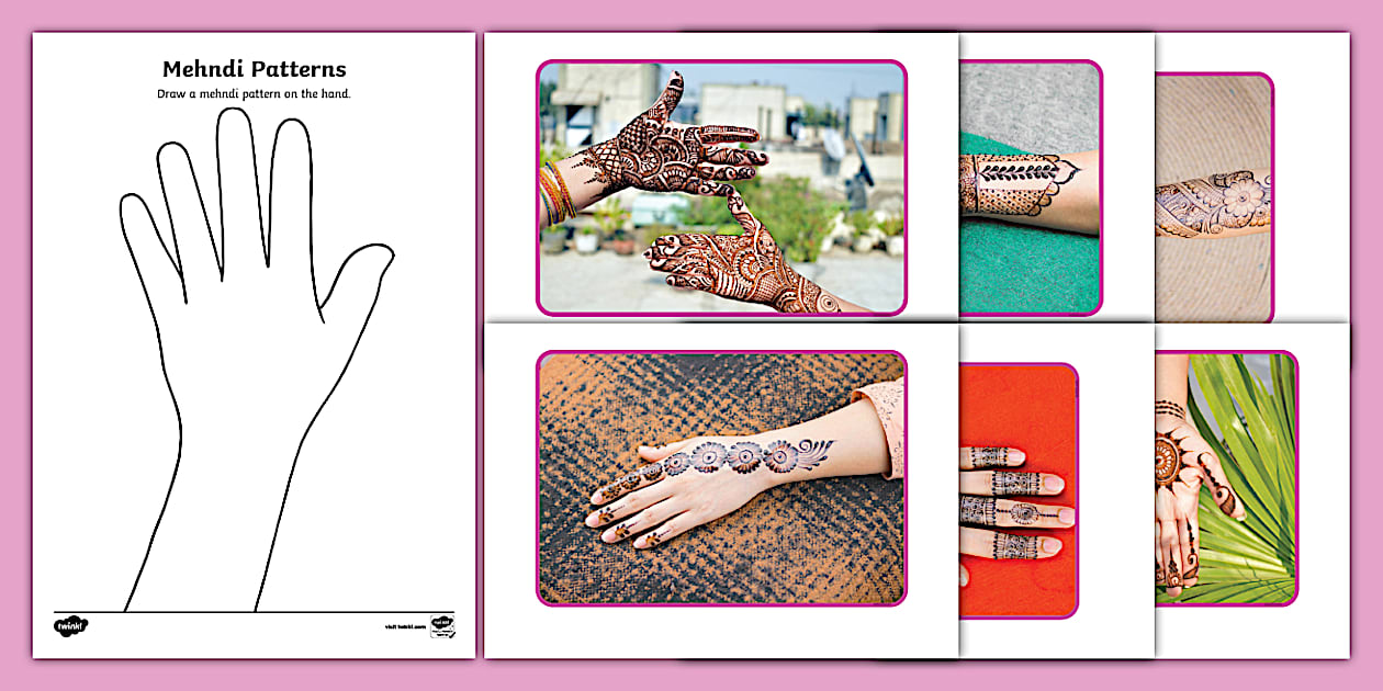 Kindergarten Mehndi Patterns Resource Pack | Twinkl - Twinkl