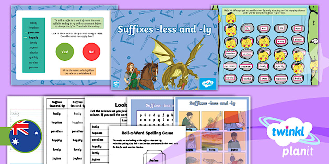 Year 4 Spelling: Suffixes Lesson 3 (teacher made) - Twinkl