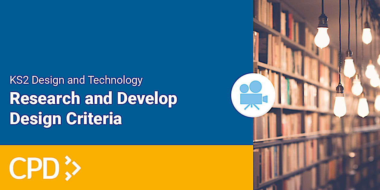 Using design criteria to create appealing products CPD Video