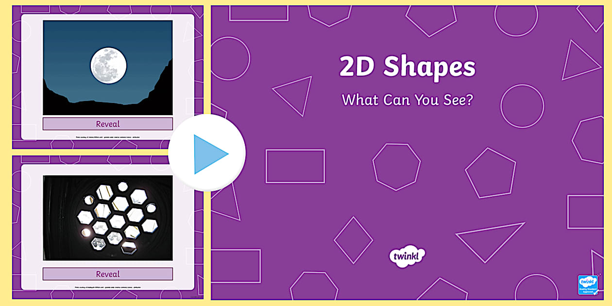 2D Shapes What Can You See? PowerPoint (teacher made)