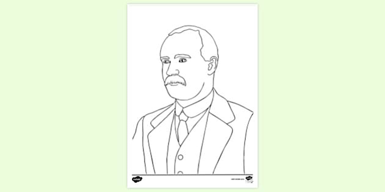 James Connolly Colouring | Colouring Sheets (teacher made)