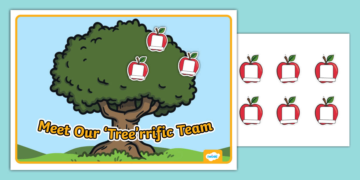 Meet our 'Tree'rrific Team (teacher made) - Twinkl