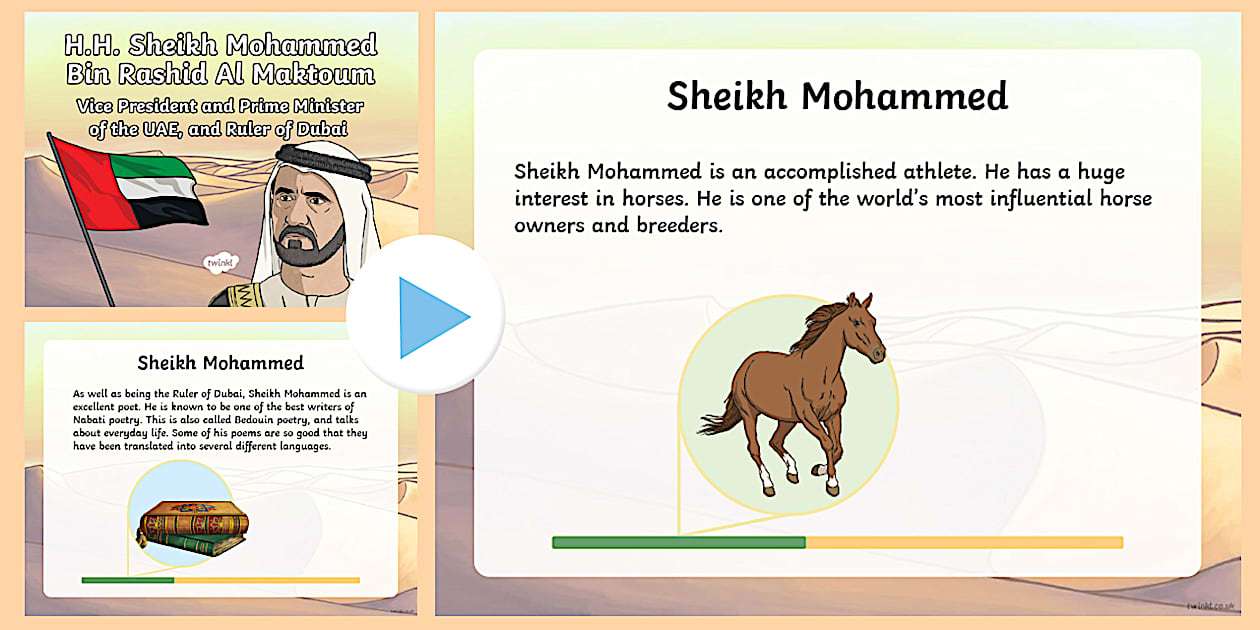Sheikh Mohammed PowerPoint (phát triển bởi giáo viên)