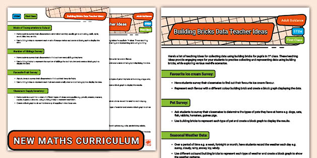 Building Bricks Teaching Ideas (teacher made) - Twinkl