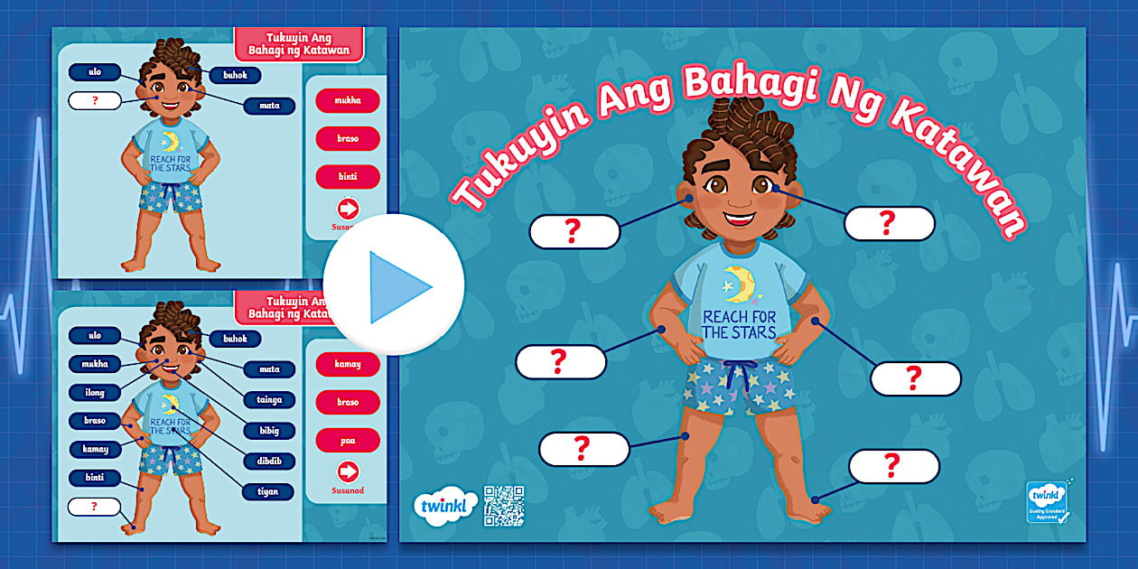 Tukuyin Ang Bahagi Ng Katawan | Grade 1 | Twinkl - Twinkl