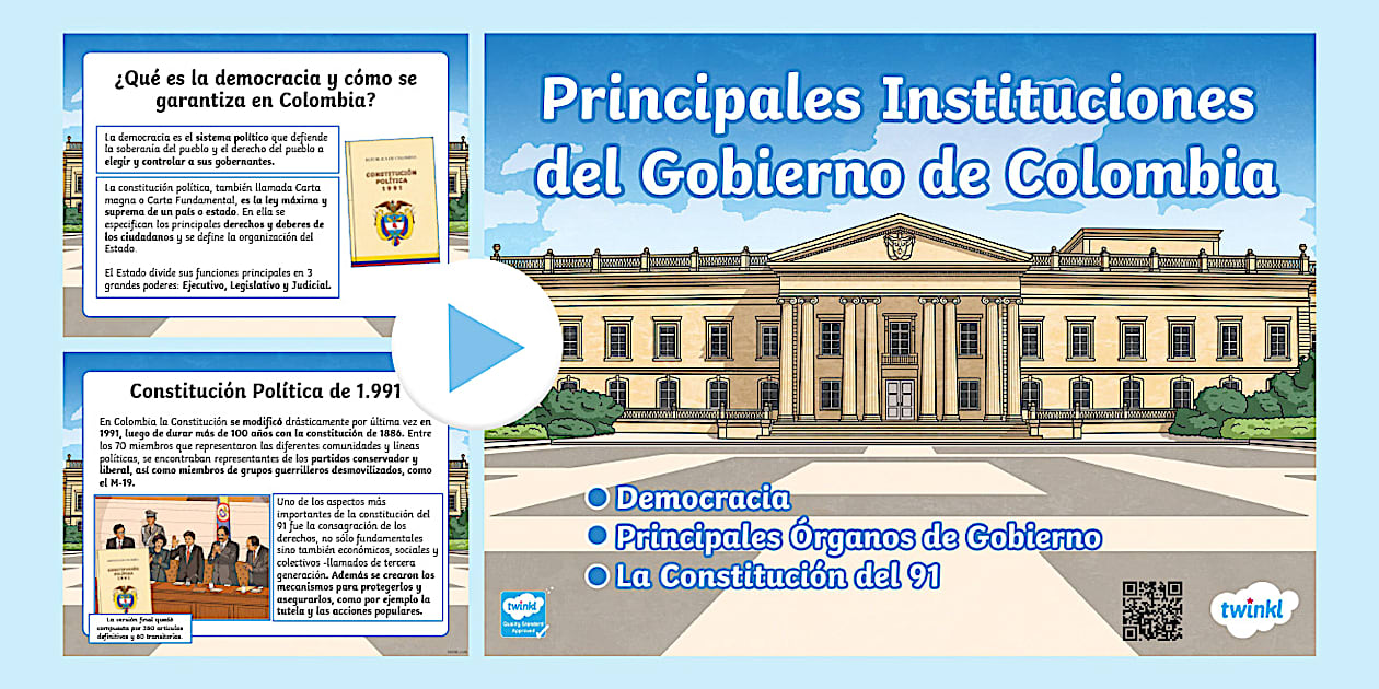 Los 3 poderes del Gobierno - Twinkl Colombia (teacher made)