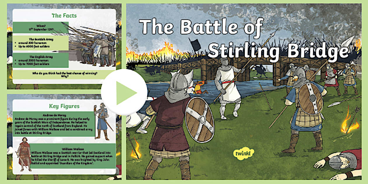 The Battle of Stirling Bridge - PowerPoint - CfE Resources