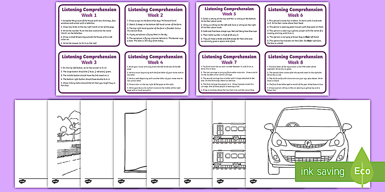 Listening Comprehension Activities | CfE Resources - Twinkl