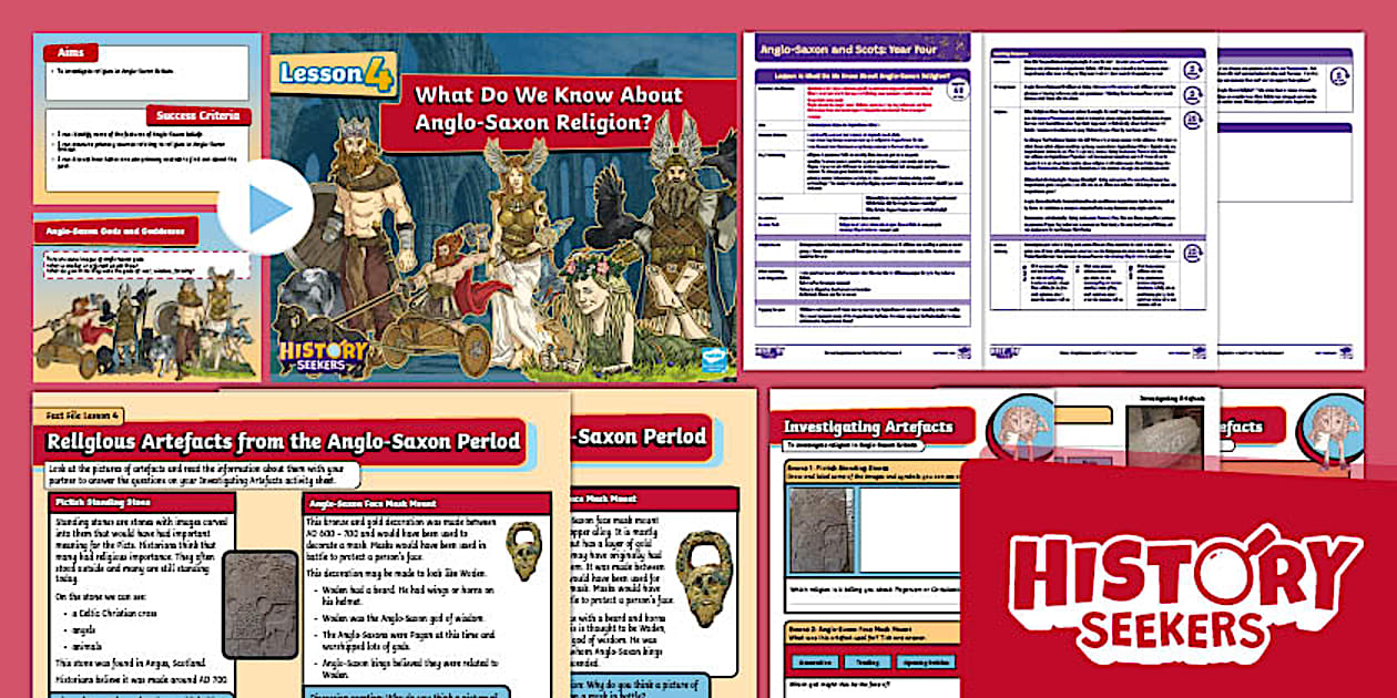 History Seekers: LKS2: Anglo-Saxons and Scots: Lesson 4