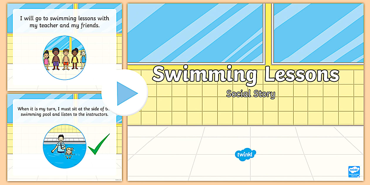 Swimming PowerPoint Story | Swimming Resources - Twinkl