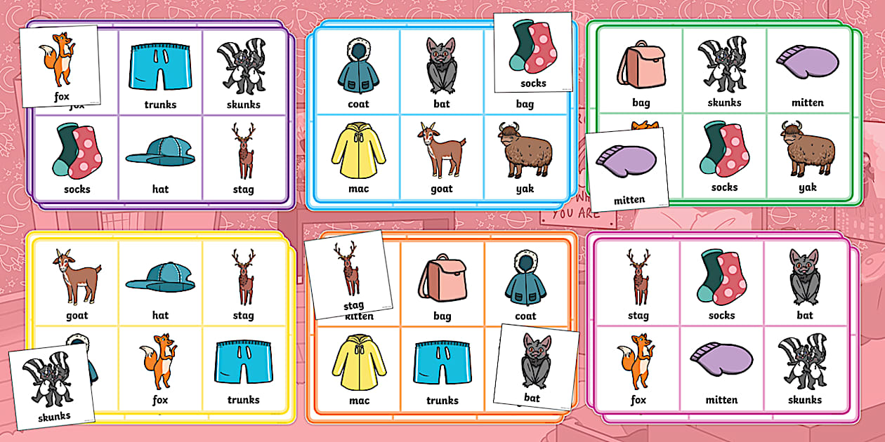 Stop Telling Fibs! Rhyming Bingo Game - Twinkl