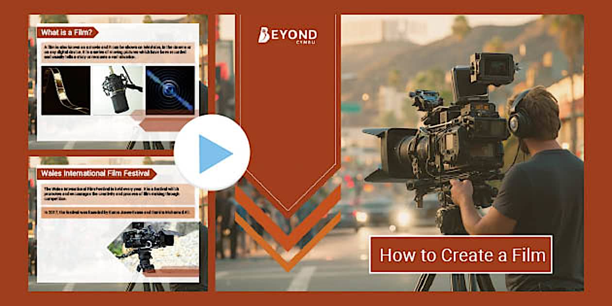 How to Create a Film Powerpoint (teacher made) - Twinkl
