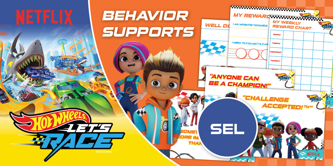 Hot Wheels: Motivational Posters, Reward Chart, Certificate
