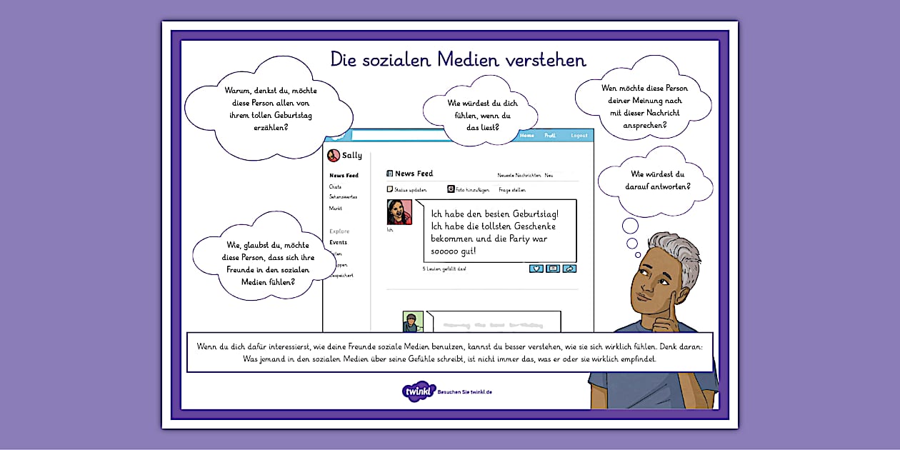 Die sozialen Medien verstehen - Poster - Twinkl