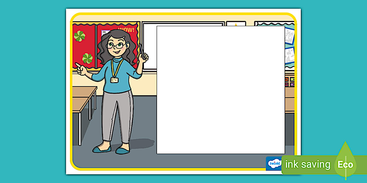 Teacher Photo Frame (teacher made) - Twinkl