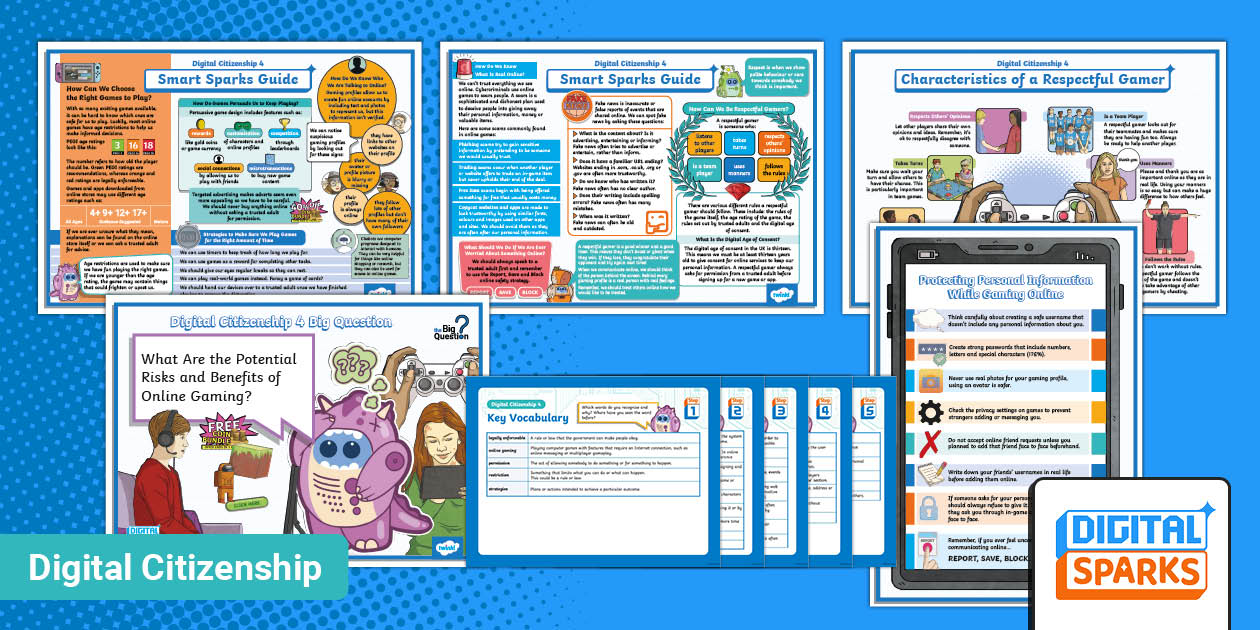 Digital Sparks: Digital Citizenship 4: Additional Resources