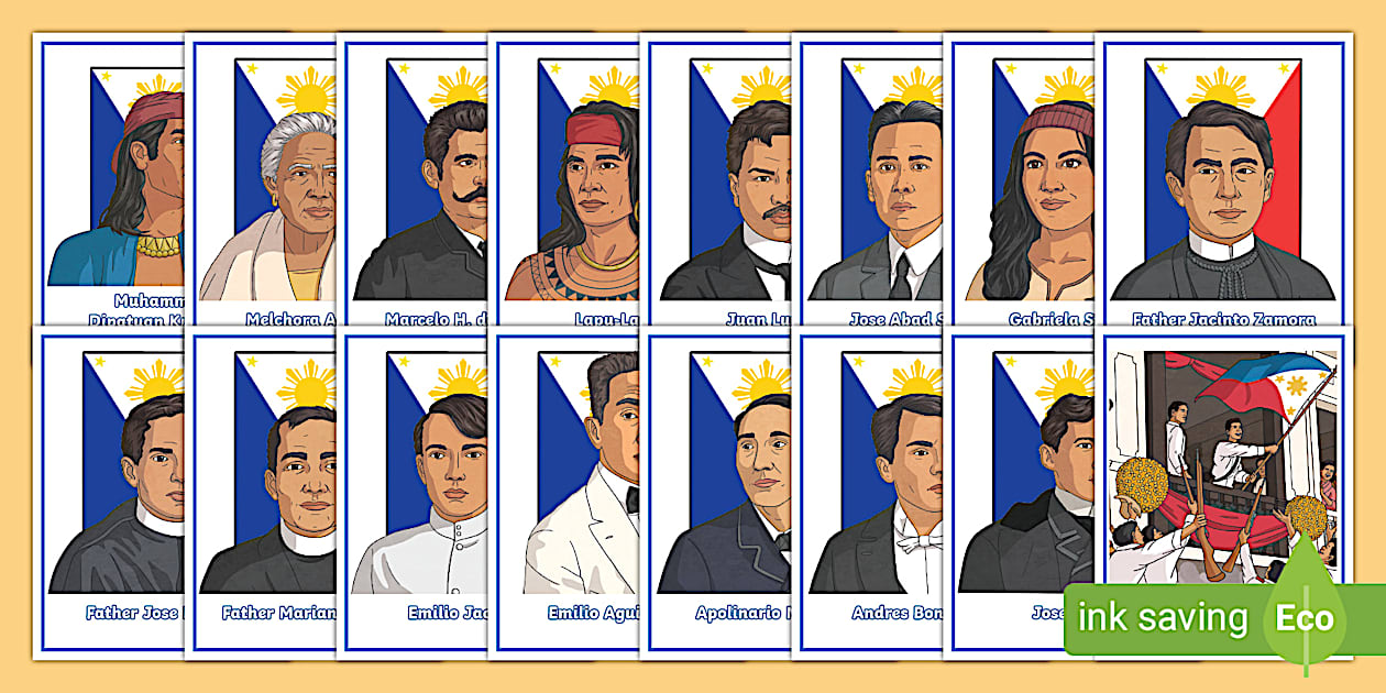 Philippine National Heroes Poster | Grades 2 - 6 | Twinkl