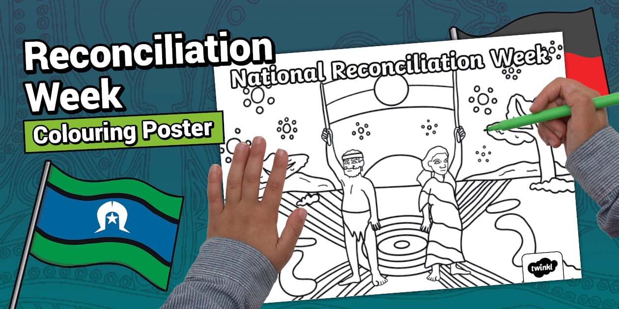 National Reconciliation Week Colouring Activity - Australia