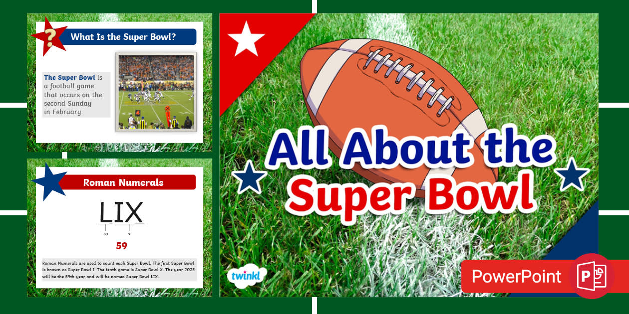 Superbowl PowerPoint | Resource | Twinkl USA (Teacher-Made)