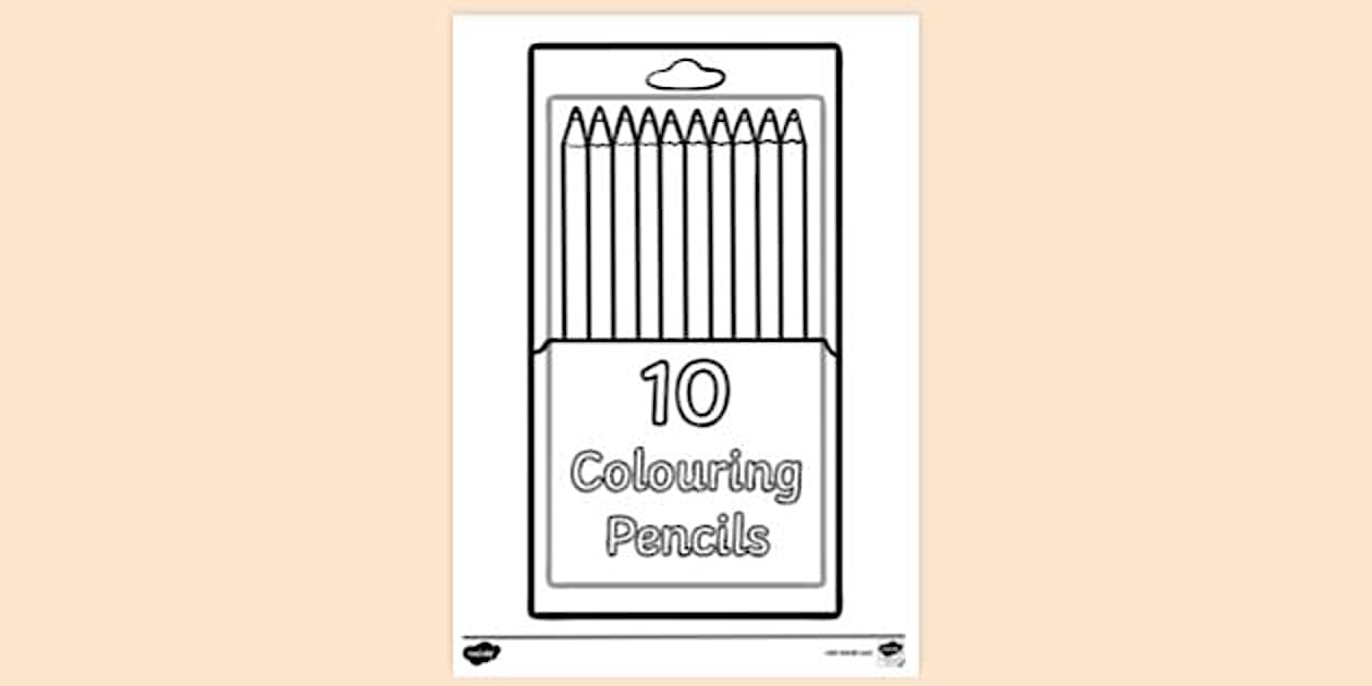 Number 10 Colouring Page Printable | Colouring Sheets
