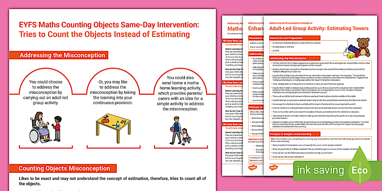 👉 EYFS Maths Comparison Same-Day Intervention Plan | Twinkl