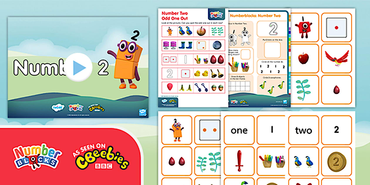 👉 Numberblocks: It's Better with Two Resource Pack