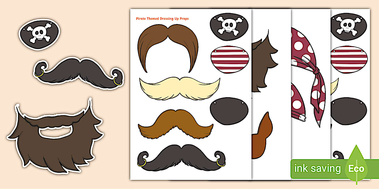 Pirate Dress-Up Game for Kids - Role-Play Resources - Twinkl