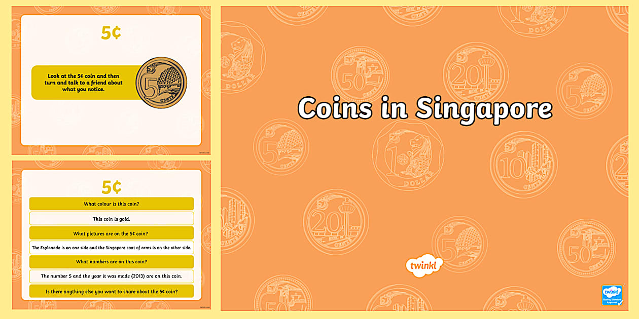 Coins in Singapore PowerPoint (Teacher-Made) - Twinkl