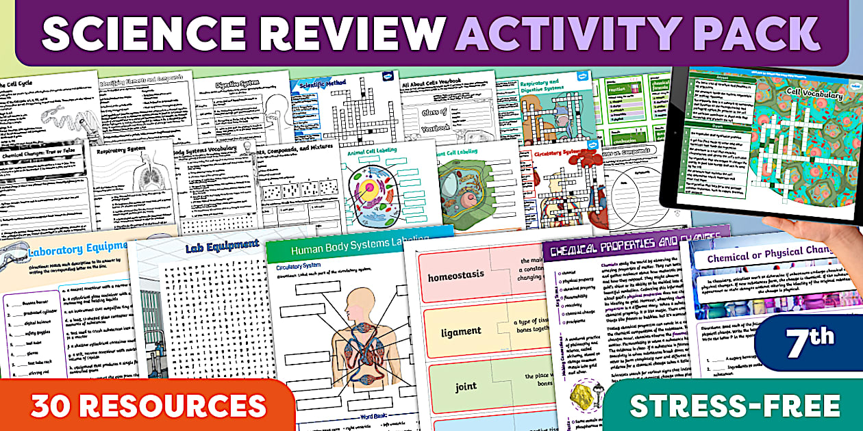 After Winter Break Science Refresher Activity Pack - Twinkl