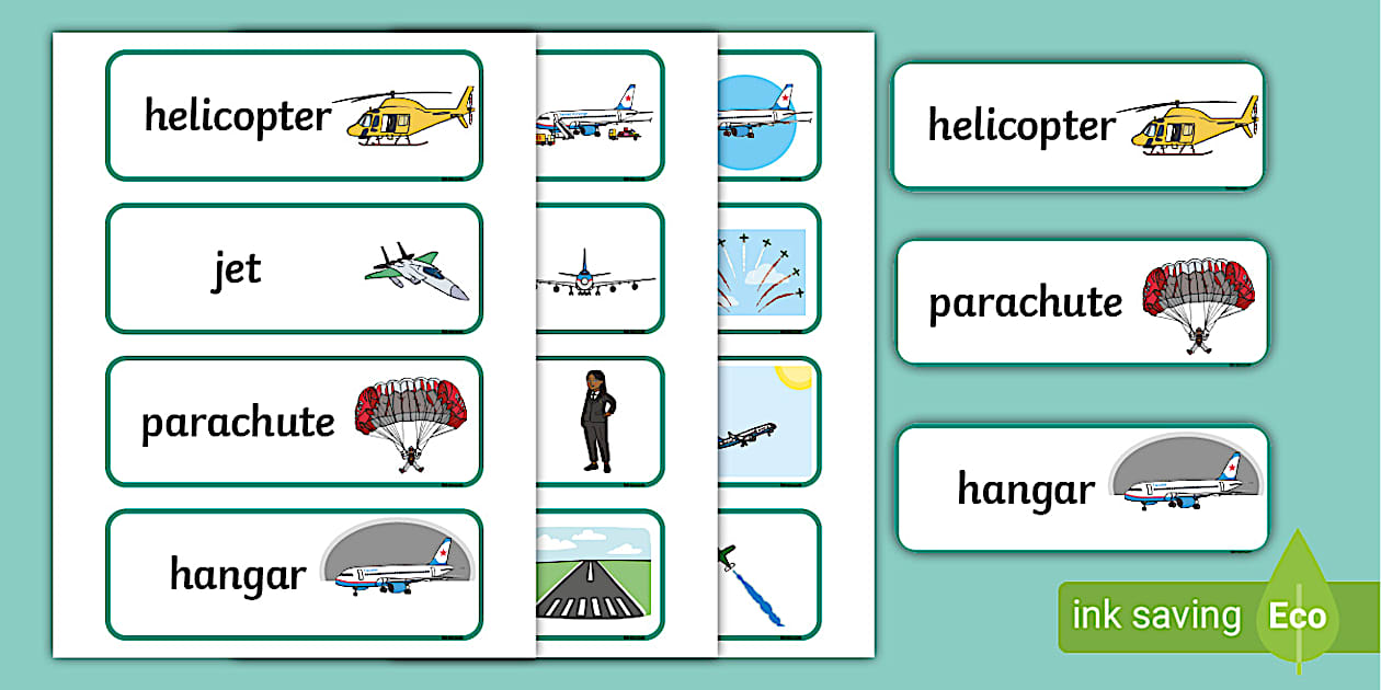 *TSingapore Air Show Word Cards* (teacher made) - Twinkl