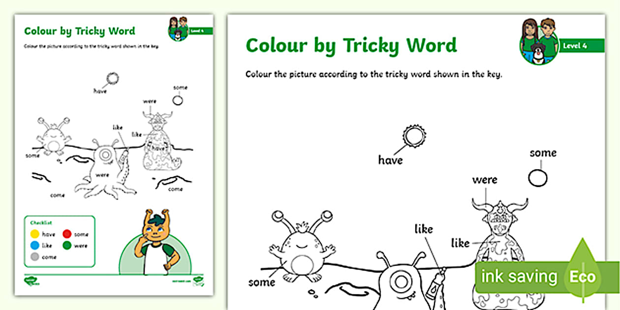 Twinkl Phonics Level 4 Space Week Colouring Sheet - Twinkl