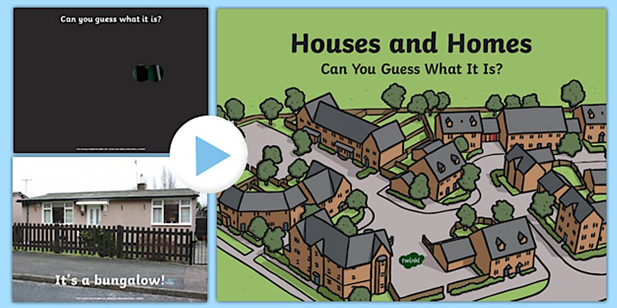 Houses and Homes: Guess the Building PowerPoint Game