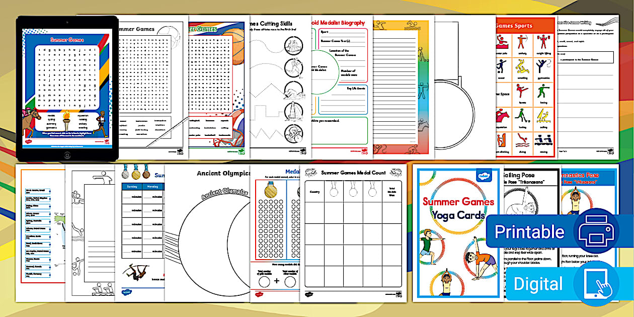 Summer Games Activity Pack (teacher made) - Twinkl