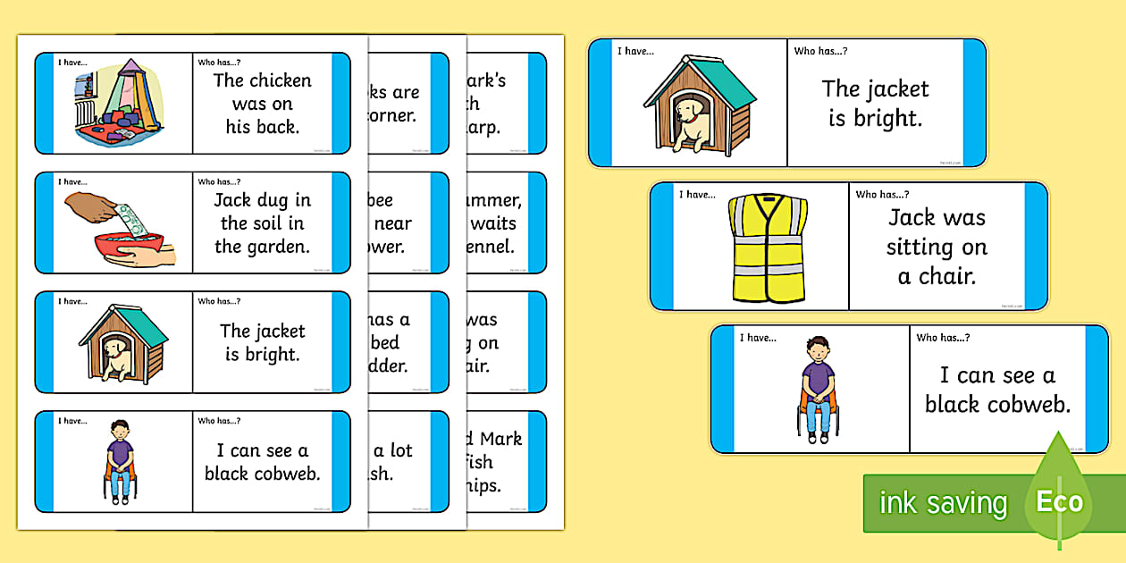 Phase 3 Sentence Loop Cards (teacher made) - Twinkl