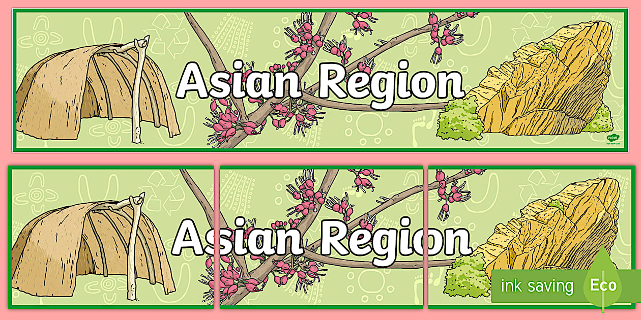 Asian Region Display Banner