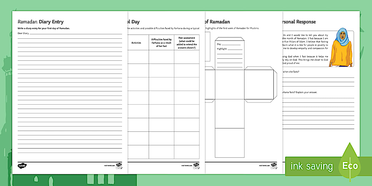 The Experience of Fasting Worksheet / Worksheets - Secondary - RE