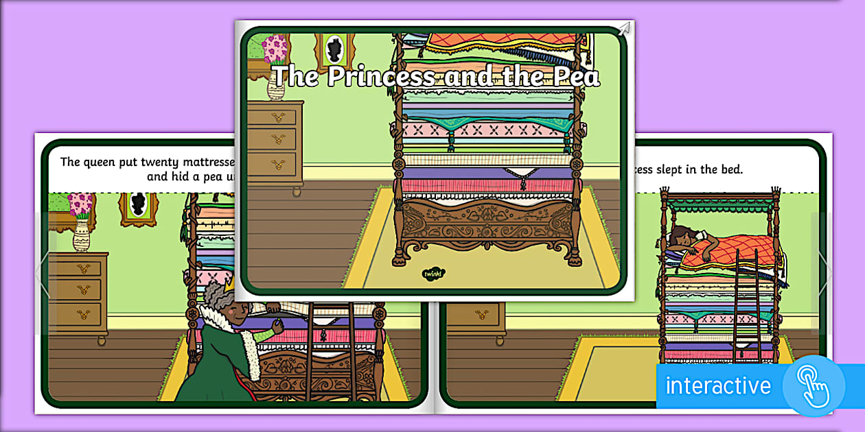 The Princess and the Pea eBook (teacher made) - Twinkl