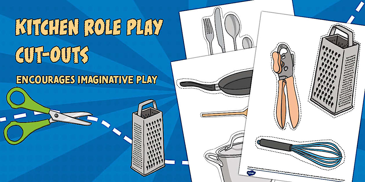Kitchen Role Play Cut-Outs - Twinkl Australia