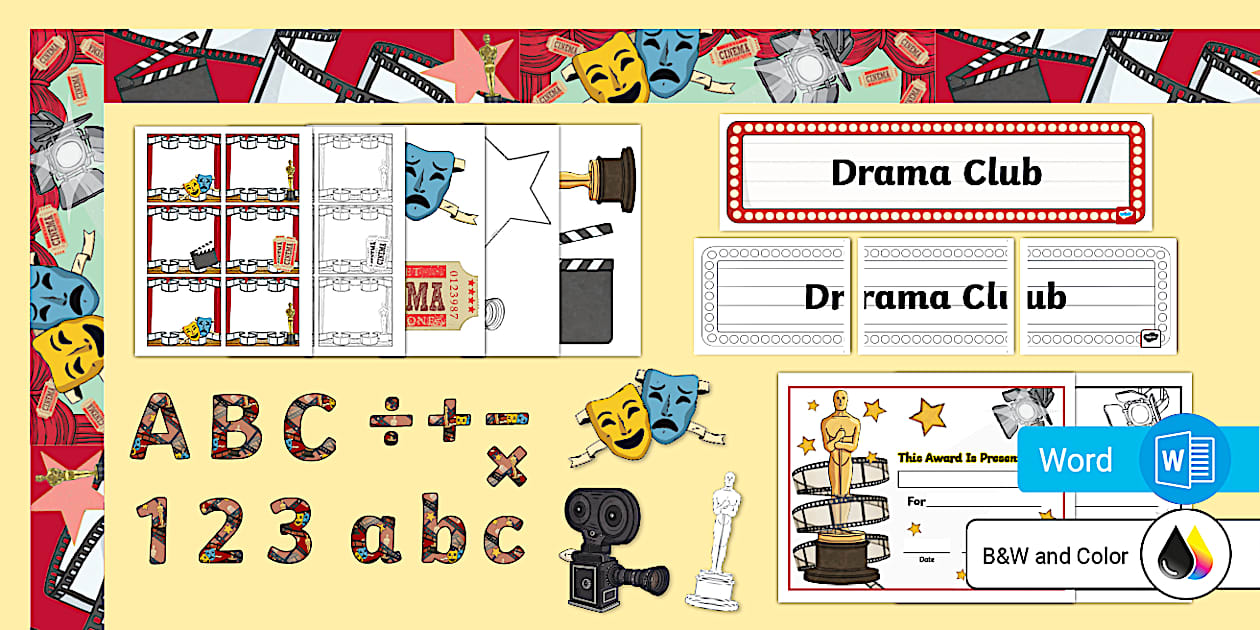 Theater Bulletin Board Ideas | 8th Grade Resource | Twinkl
