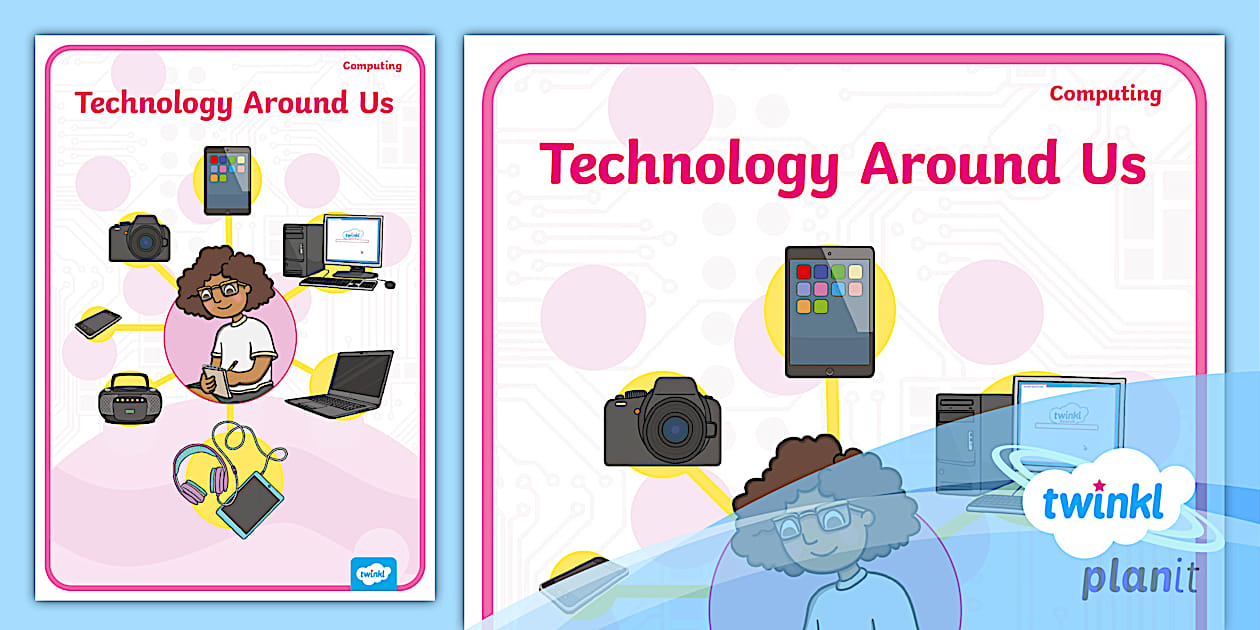 Year 2 Technology Book Cover - Computing Unit (teacher made)
