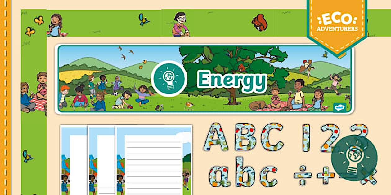 EYFS Energy: Display Pack (Lehrer gemacht) - Twinkl