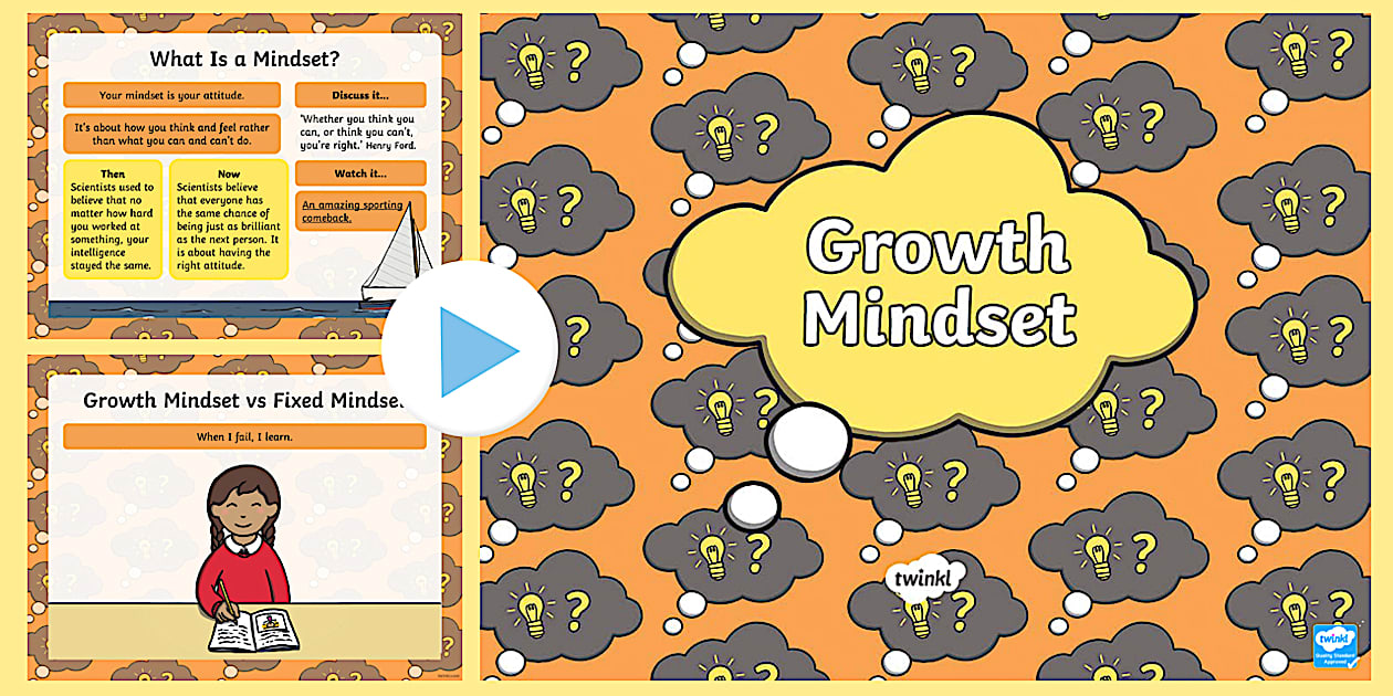 Growth Mindset Presentation - Primary Resources - Twinkl