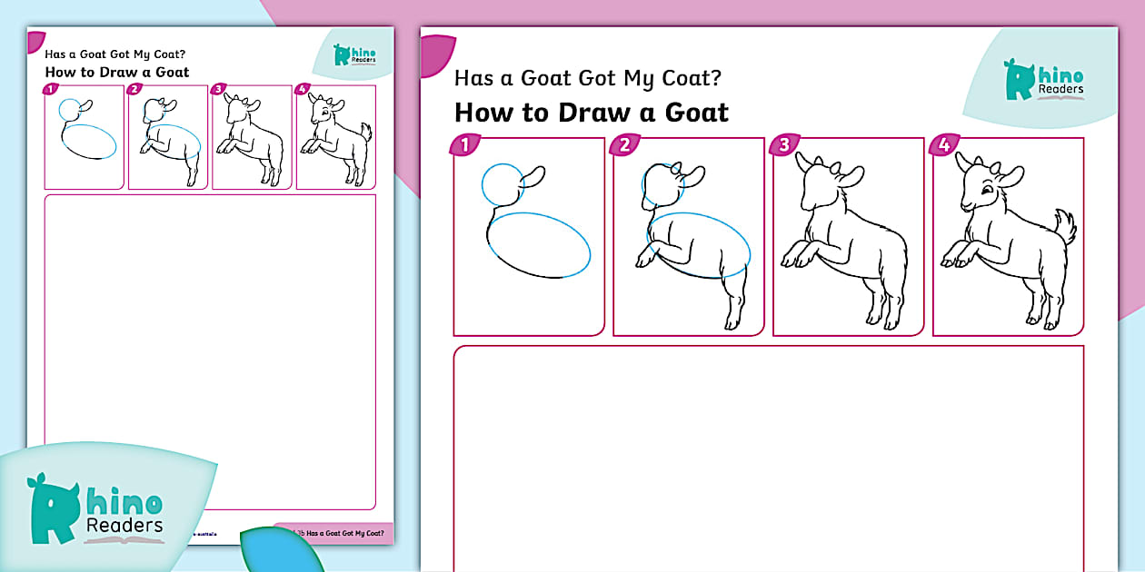 Level 3b Has a Goat Got My Coat?: How to Draw a Baby Goat
