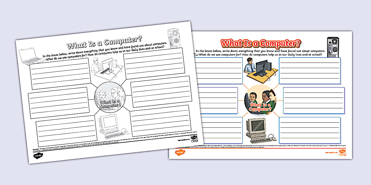 What Is a Computer? Mind Map - Twinkl India (teacher made)