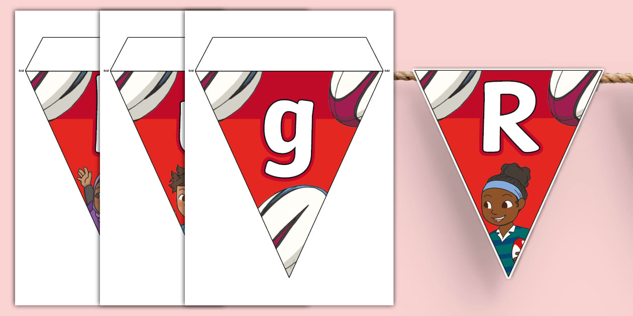 Rugby League Grand Final Display Bunting (teacher made)